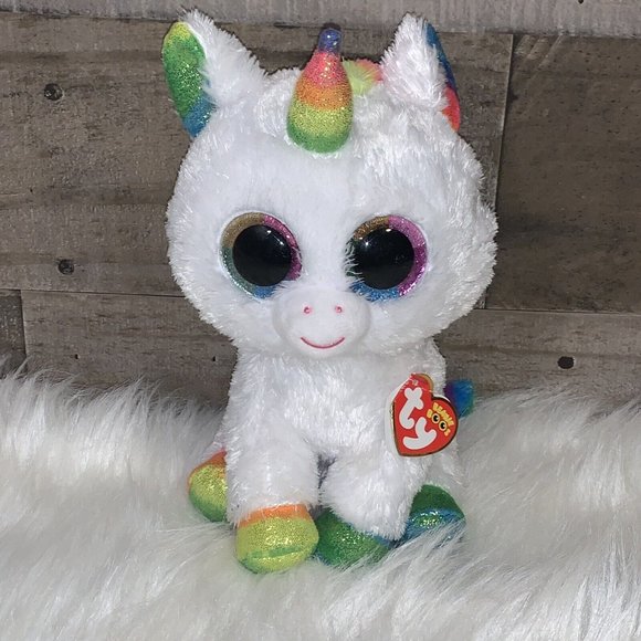 Ty | Toys | New Ty Beanie Boos Pixy The Unicorn Medium Buddy 9 Size ...
